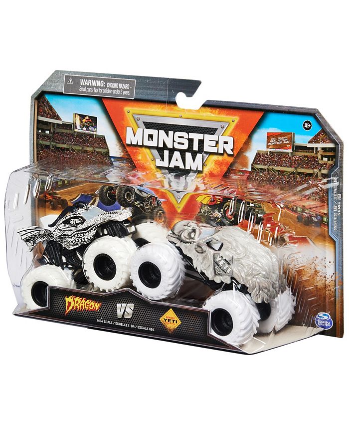 Monster Jam showdown Die-cast trucks, 2-Pck Collection-Style May Vary ...