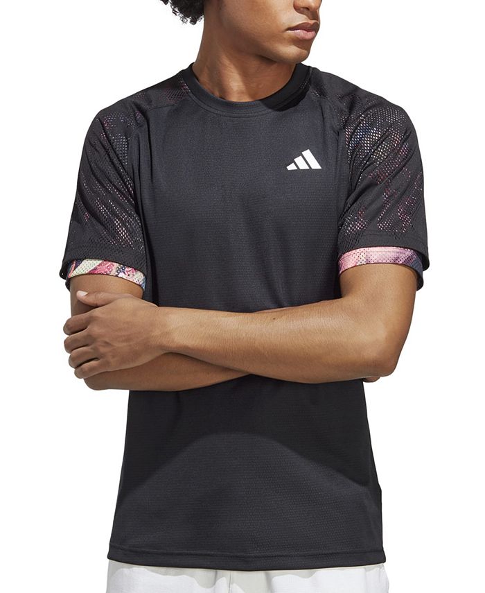 adidas Men's Melbourne Ergo Tennis HEAT.RDY Raglan T-Shirt - Macy's