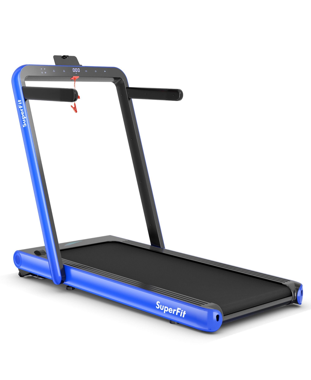 Click here for Costway 4.75HP 2 In 1 Folding Treadmill - Navy prices