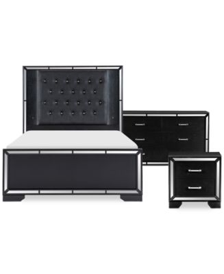 Corbin 3pc Bedroom Set (Queen Bed, Dresser, Nightstand) - Macy's