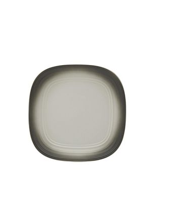 Mikasa Swirl Graphite Square 16 Piece Dinnerware Set, Service for 4 ...