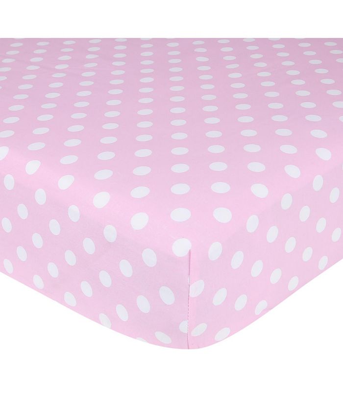 Bedtime Originals Hello Kitty & Puppy Pink 3-Piece Crib Bedding Set ...