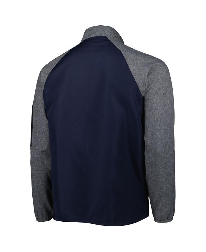 Dunbrooke Men's Navy Dallas Cowboys Hurricane Raglan Full-Zip ...