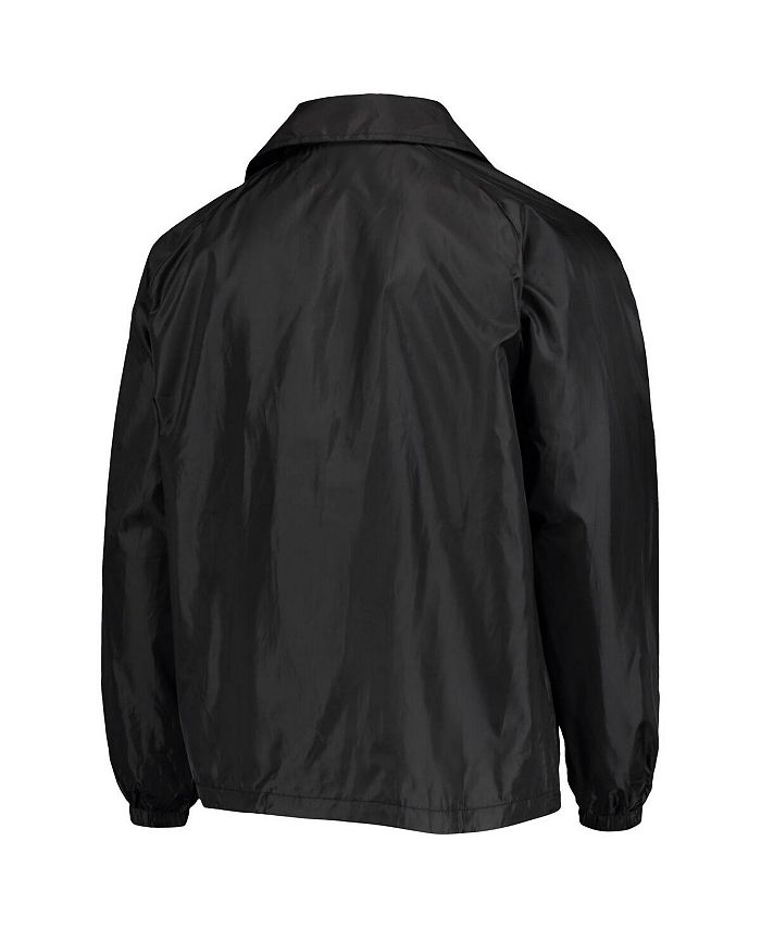 Dunbrooke Men's Black Los Angeles Chargers Coaches Classic Raglan Full ...