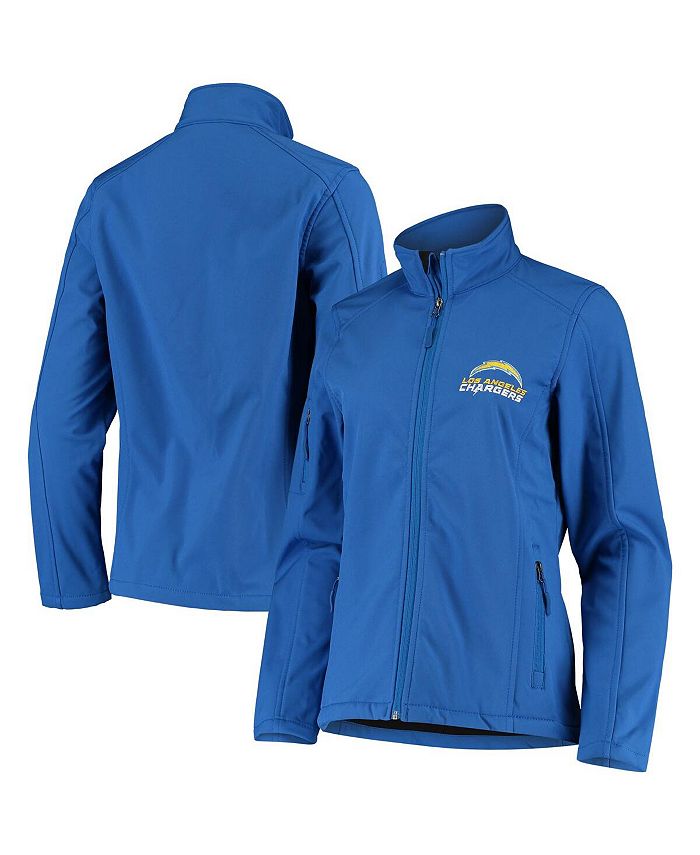 Dunbrooke Women's Royal Los Angeles Chargers Full-Zip Sonoma Softshell ...