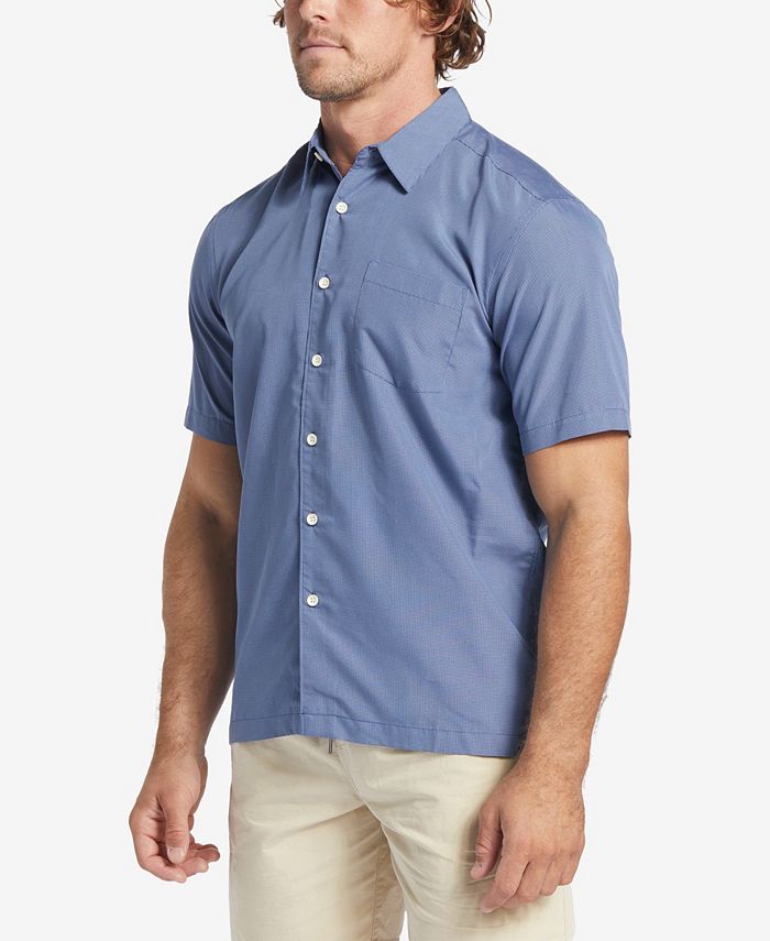 Quiksilver Waterman Quiksilver Men's Kings Cliff Short Sleeves Shirt ...