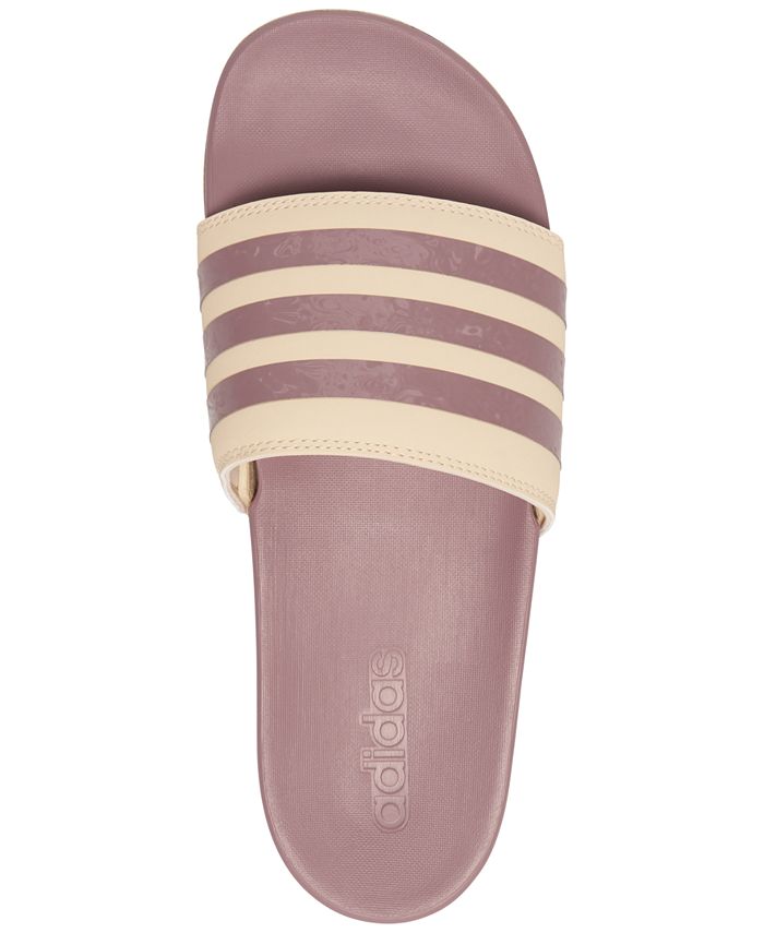 adidas Women's Adilette Comfort Slide Sandals from Finish Line - Macy's