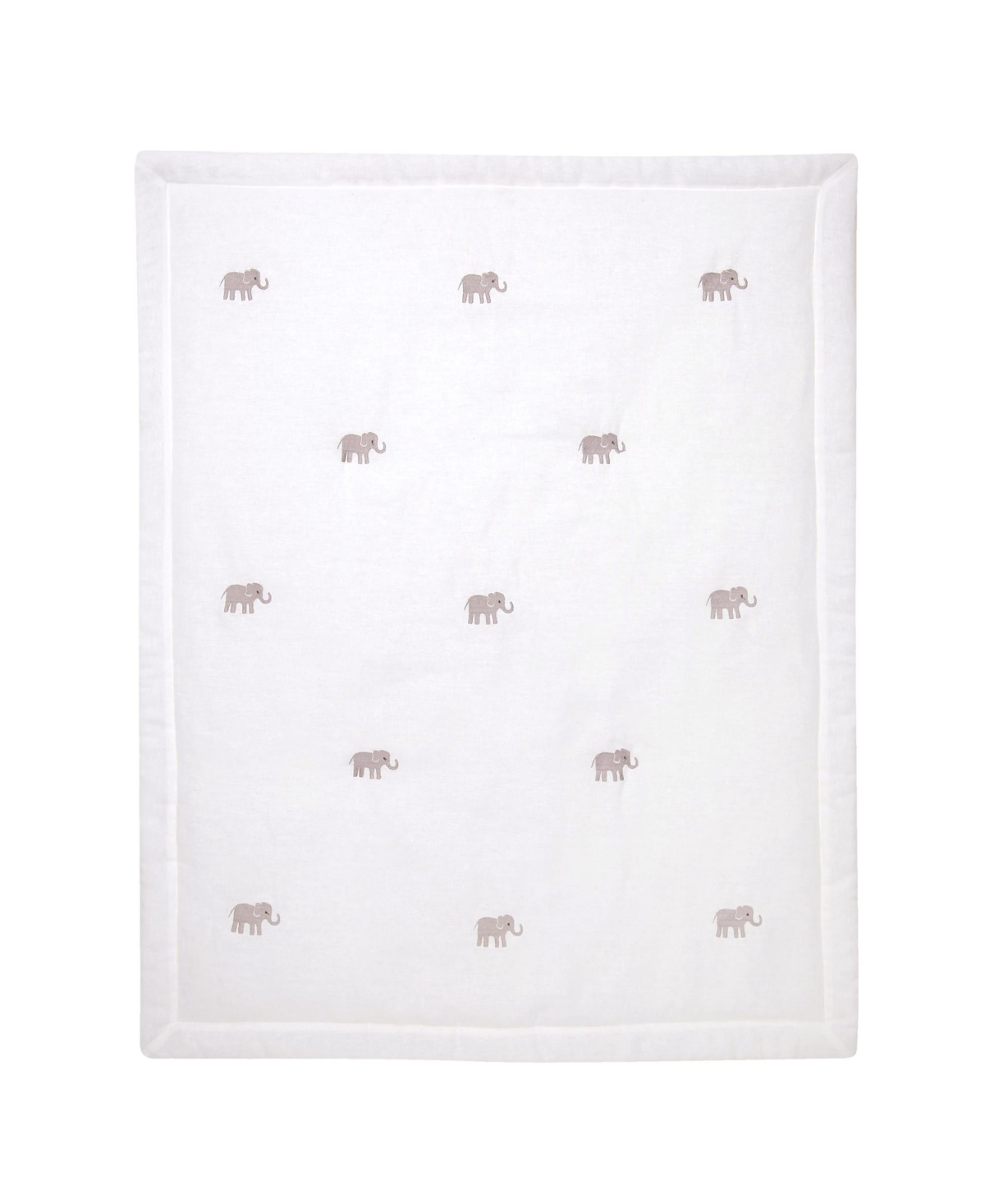 Click here for Lambs & Ivy Signature Elephant Creamy White Linen... prices
