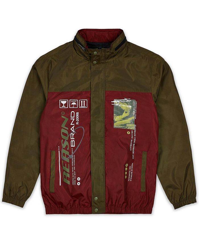Reason Men's Flame Full Zip Jacket - Macy's