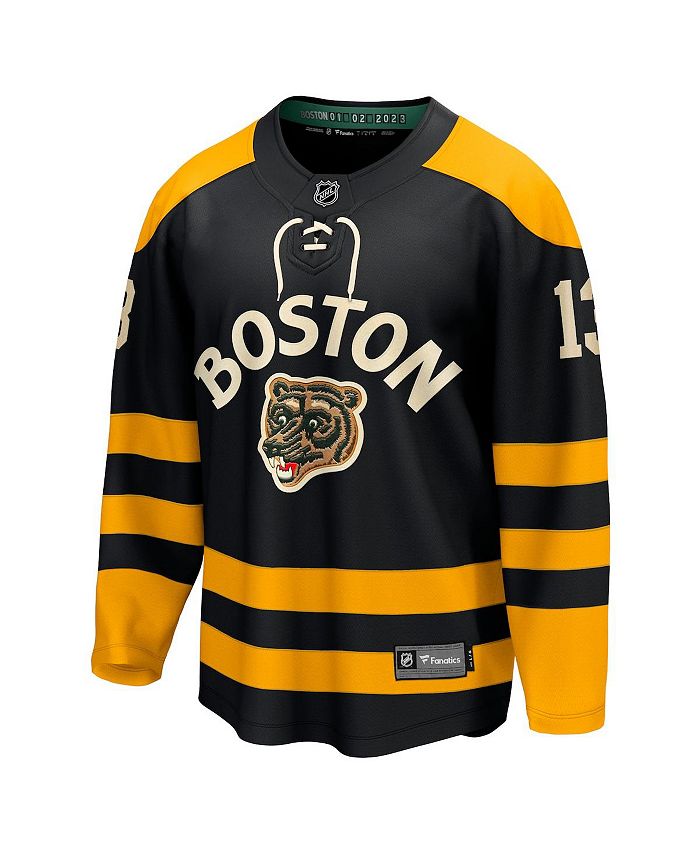 Fanatics Men's Charlie Coyle Black Boston Bruins 2023 Winter Classic ...