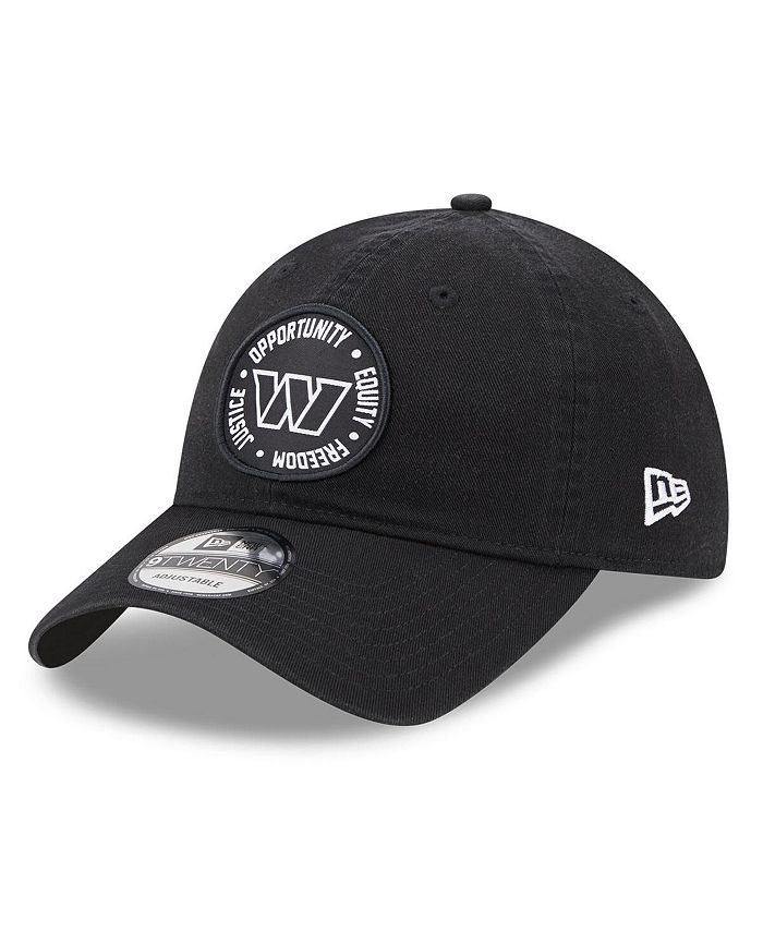 New Era Men's Black Washington Commanders 2022 Inspire Change 9TWENTY ...