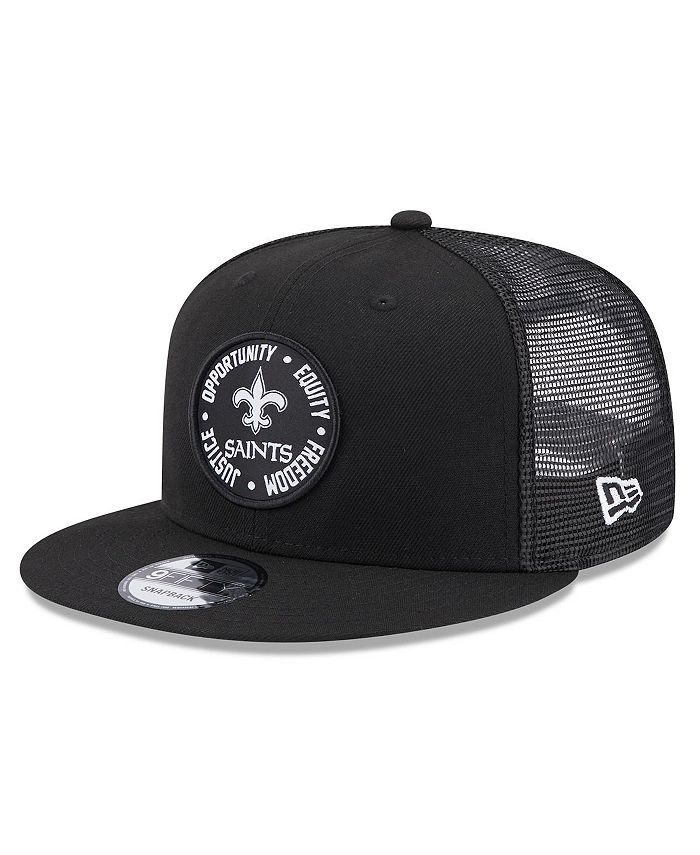 New Era Men's Black New Orleans Saints 2022 Inspire Change Trucker ...