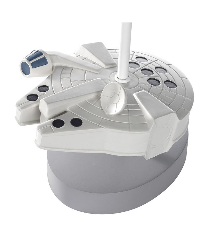 Lambs & Ivy Star Wars Signature Millennium Falcon Lamp with Shade ...