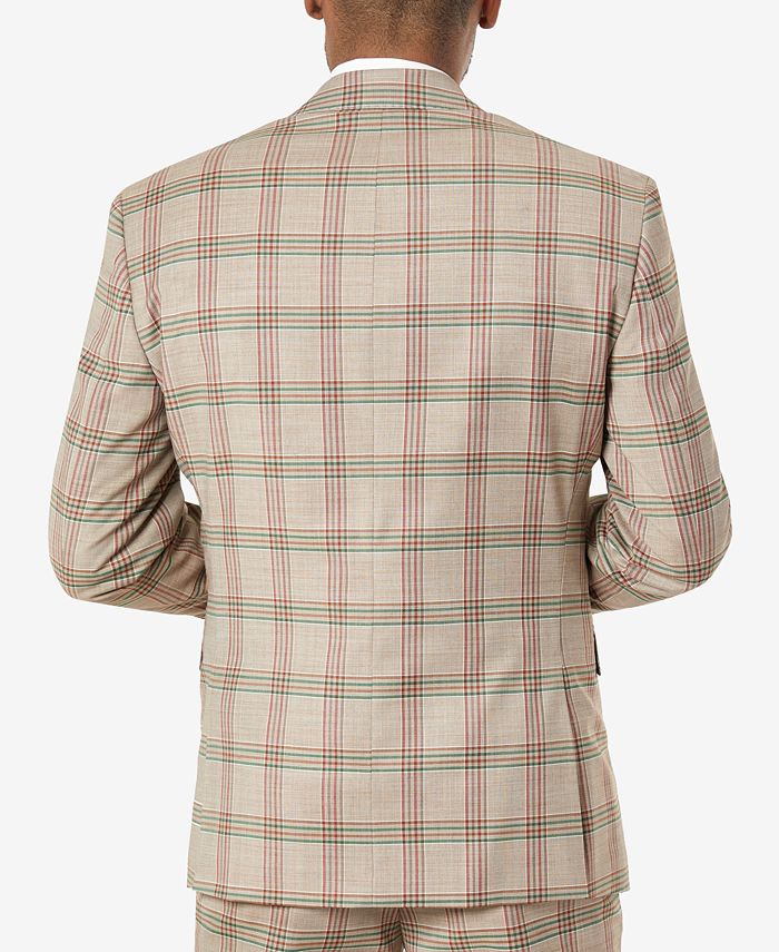 Tayion Collection Men's Classic-Fit Wool Blend Suit Jacket - Macy's