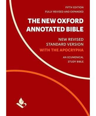 The New Oxford Annotated Bible with Apocrypha: New Revised Standard ...