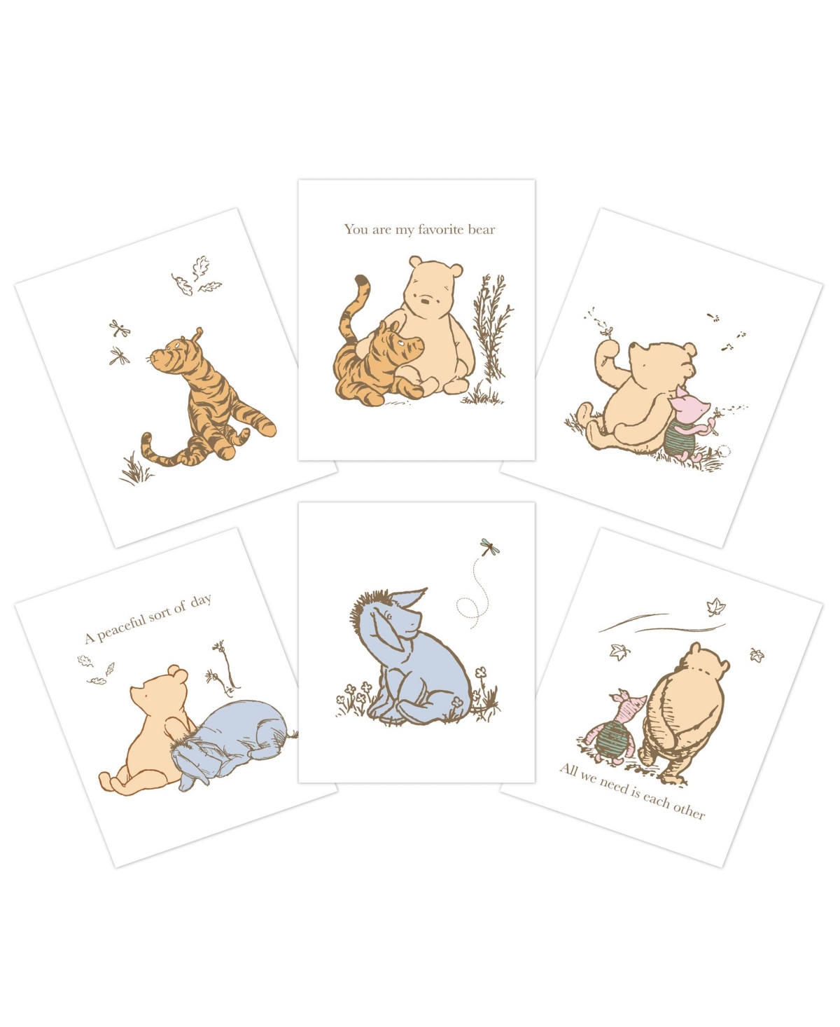 Click here for Lambs & Ivy Disney Baby Classic Pooh Unframed Nurs... prices