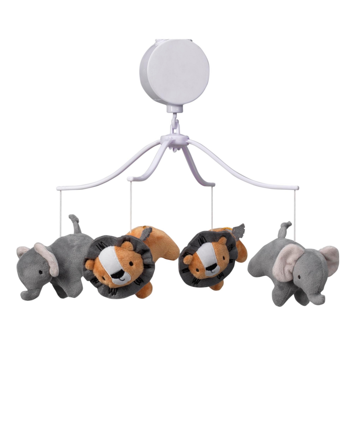 Click here for Bedtime Originals Jungle Fun Gray/Orange Elephant... prices