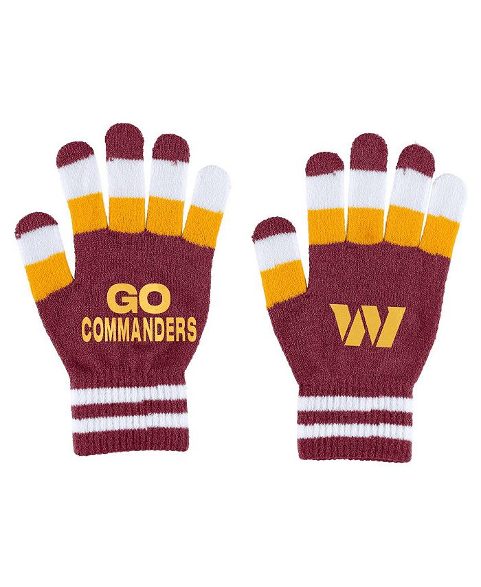 WEAR by Erin Andrews Women's Washington Commanders Striped Scarf and ...