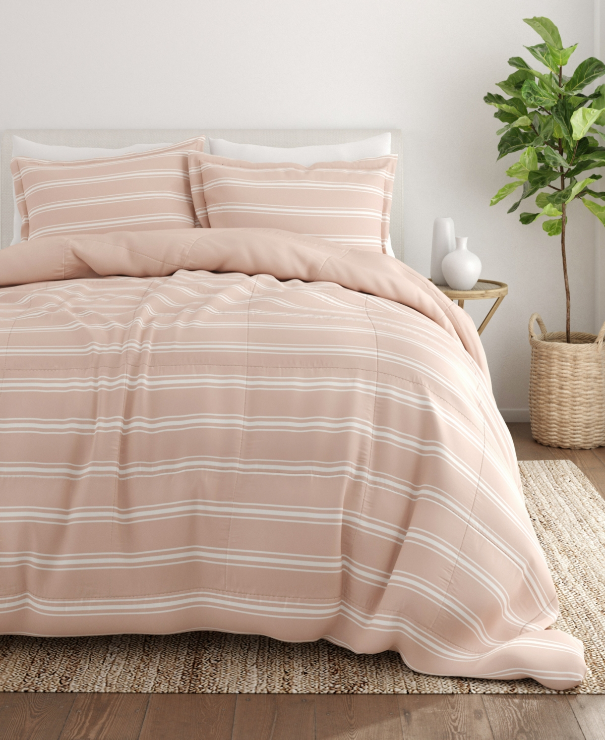 Click here for ienjoy Home Ultra Soft Stripe Reversible 2- Pc. Co... prices
