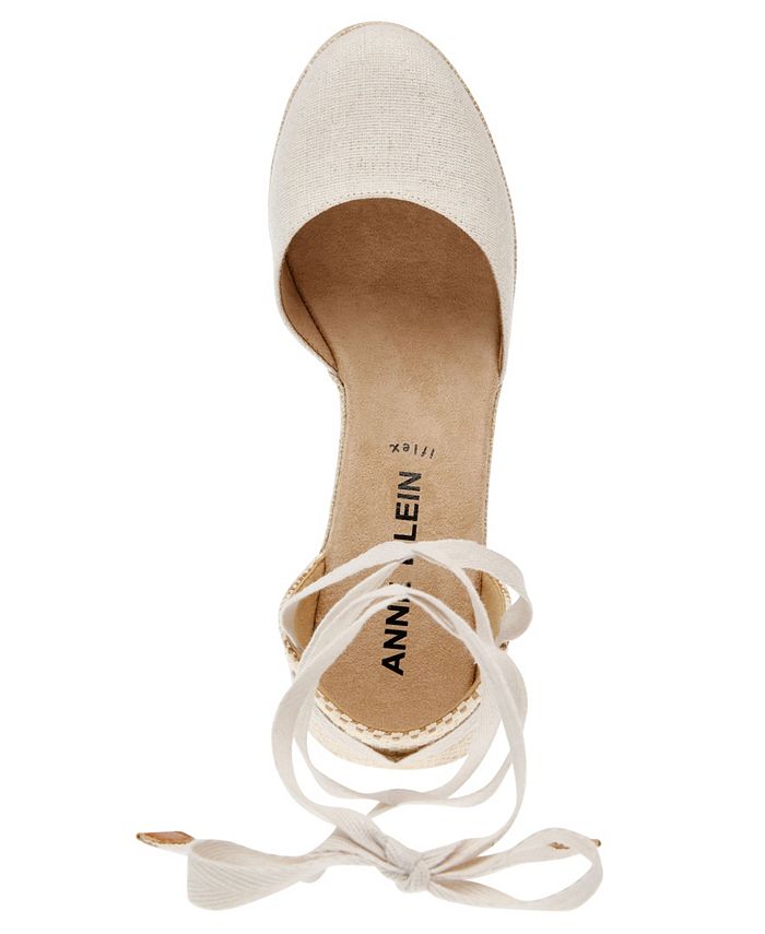 Anne Klein Women's Zia Wedge Sandal - Macy's