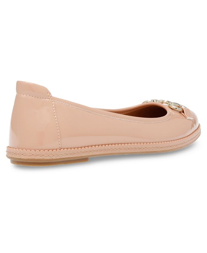 Anne Klein Women's Elysse Round Toe Flats - Macy's