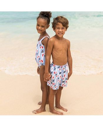 Snapper Rock Toddler, Child Girls Beach Bounce Sustainable Scoop ...