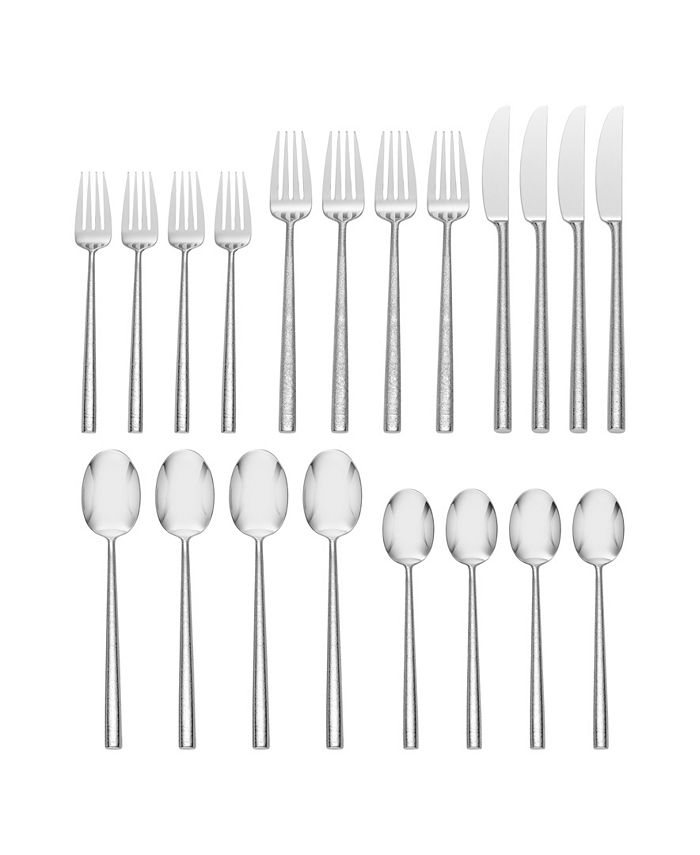 Oneida Summit 20 Piece Everyday Flatware Set, Service For 4 - Macy's