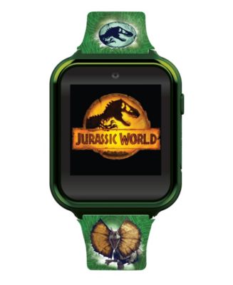 Jurassic Children's World Green Silicone Smart Watch 38mm - Macy's