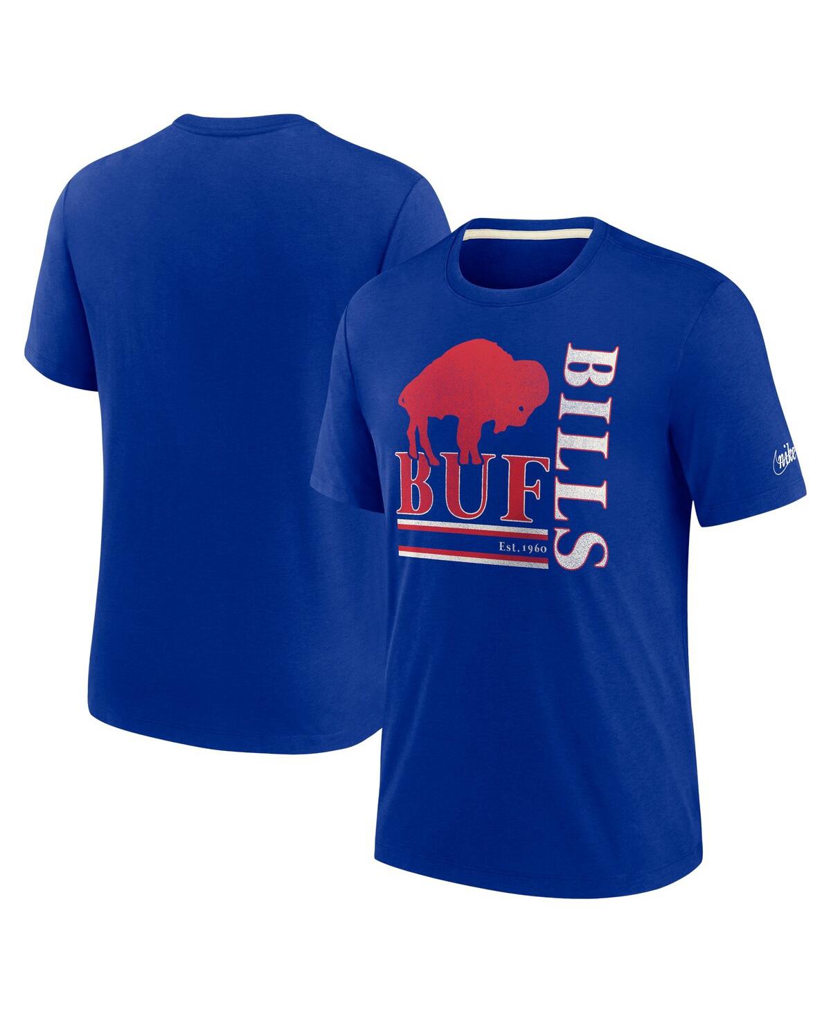 Click here for Mens Nike Royal Buffalo Bills Wordmark Logo Tri-Bl... prices