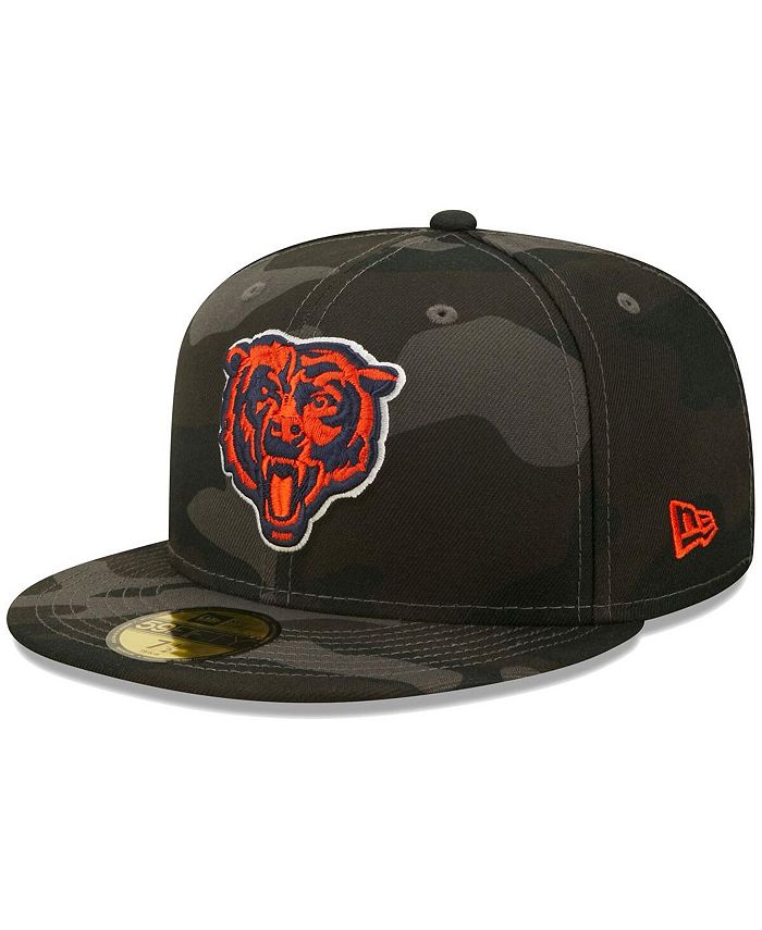 New Era Men's Black Chicago Bears Camo 59Fifty Fitted Hat - Macy's