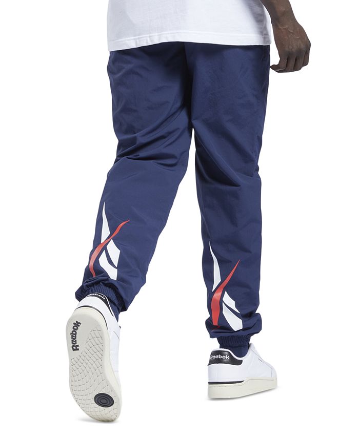 Reebok Men's Classics Vector Logo-Print Track Pants - Macy's