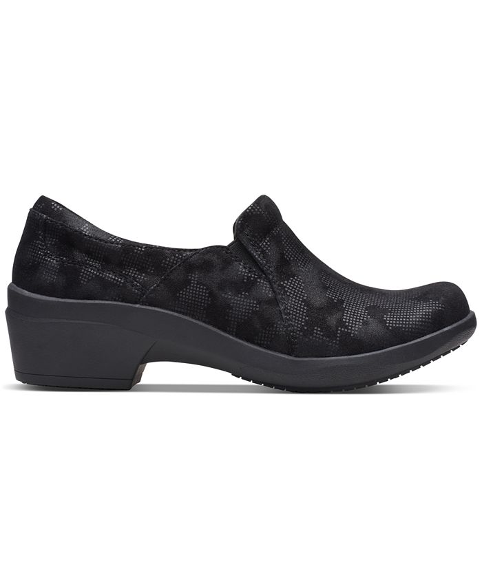 Clarks Women's Talene Pace Round-Toe Side-Gore Loafers - Macy's