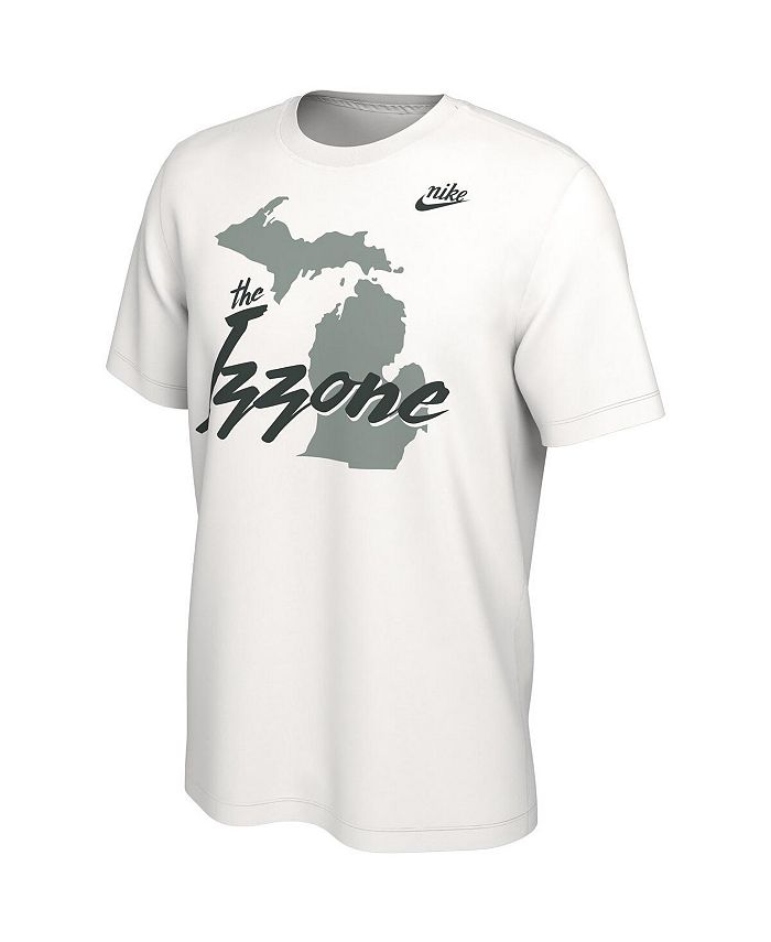 Nike Men's White Michigan State Spartans The Izzone T-shirt - Macy's