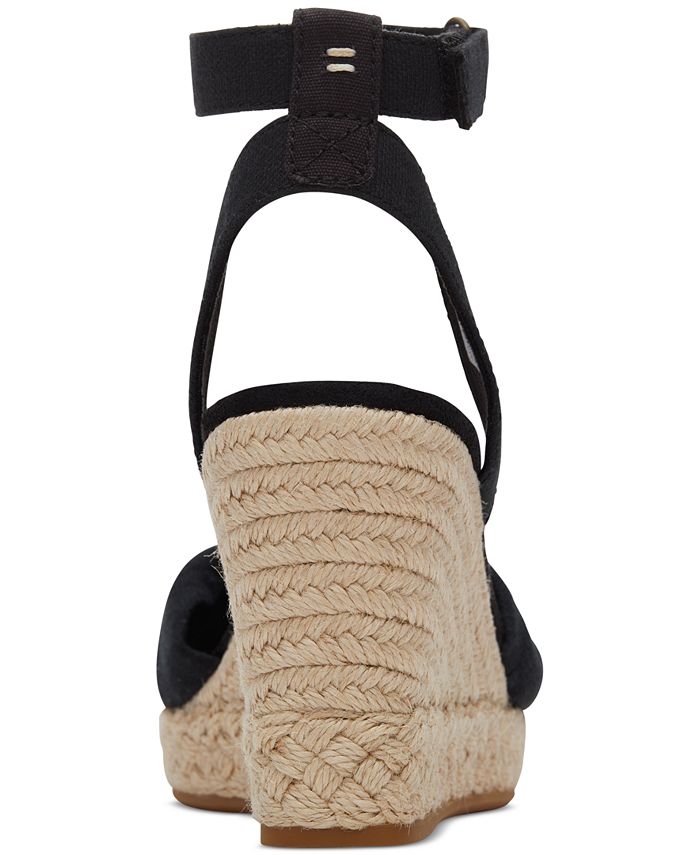 TOMS Women's Marisela Twist Platform Espadrille Wedge Sandals - Macy's