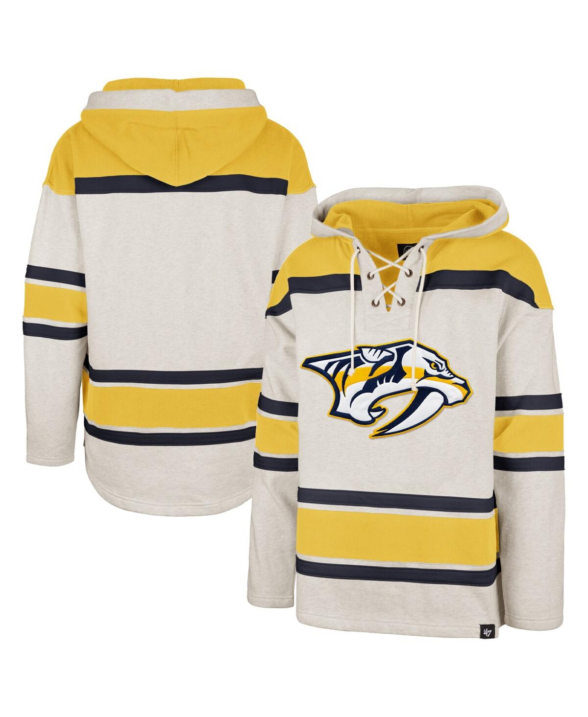 Click here for Mens 47 Brand Oatmeal Nashville Predators Rockaway... prices
