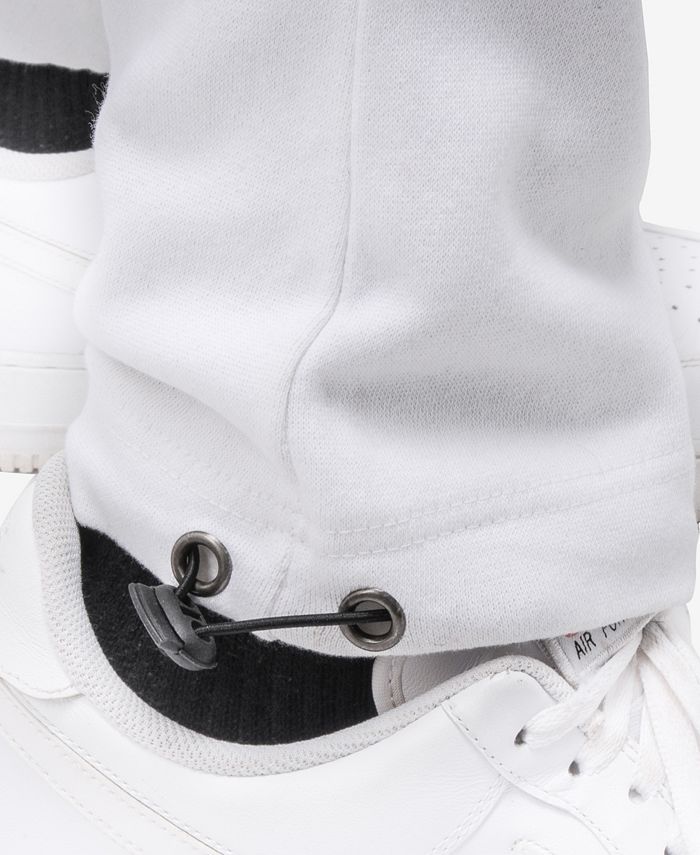 X-Ray Men's Fleece Adjustable Ankle Drawstring Joggers Pants - Macy's