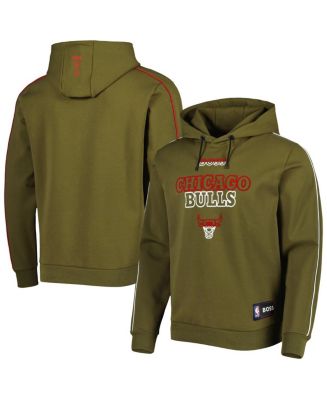 Men's NBA x Hugo Boss Olive Chicago Bulls Team Bounce Tri-Blend ...