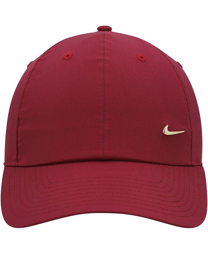 Nike Men's Maroon Metal Swoosh Logo Heritage86 Adjustable Hat - Macy's