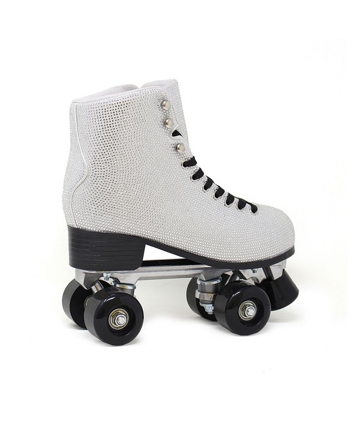 Cosmic Skates Women's Disco Rhinestone Roller Skates - Macy's