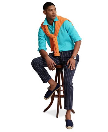 Polo Ralph Lauren Men's Classic-Fit Linen Shirt - Macy's