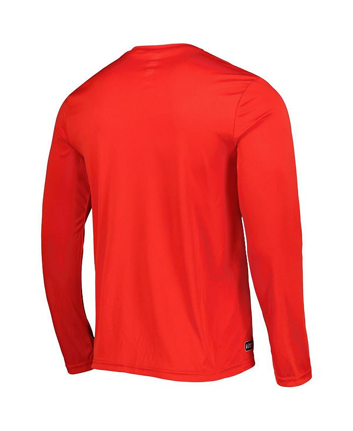 New Era Men's Red Kansas City Chiefs Combine Authentic Offsides Long Sleeve T-shirt - Macy's