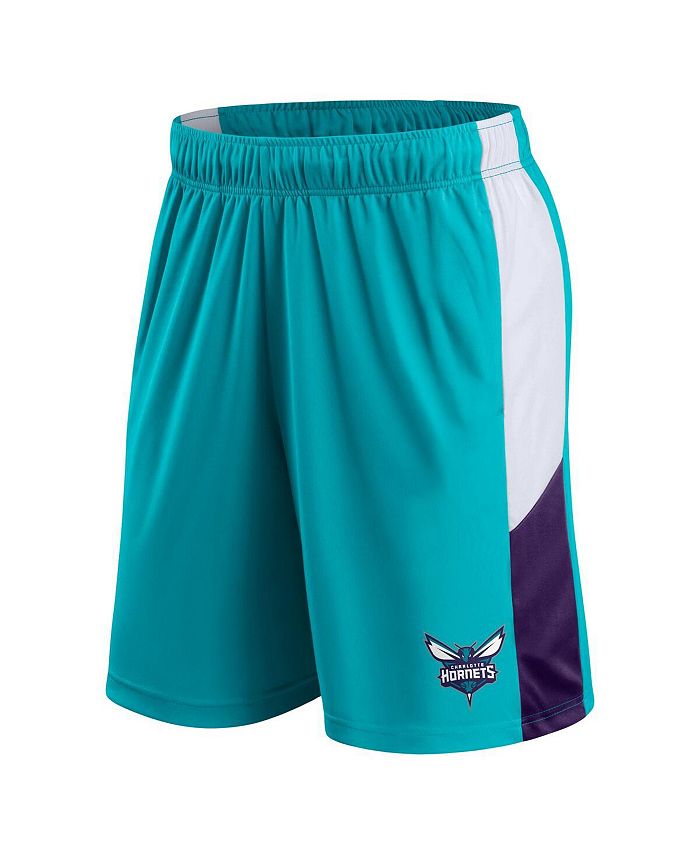 Fanatics Men's Teal Charlotte Hornets Champion Rush Colorblock ...