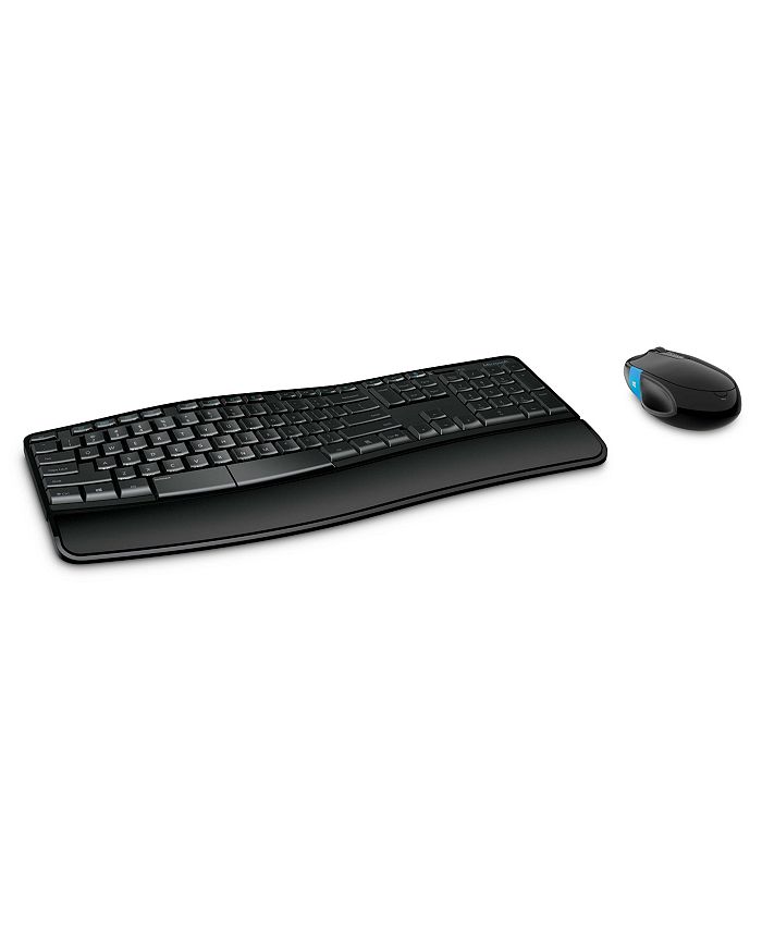 Microsoft L3V-00001 Sculpt Comfort Desktop Keyboard Black - Macy's