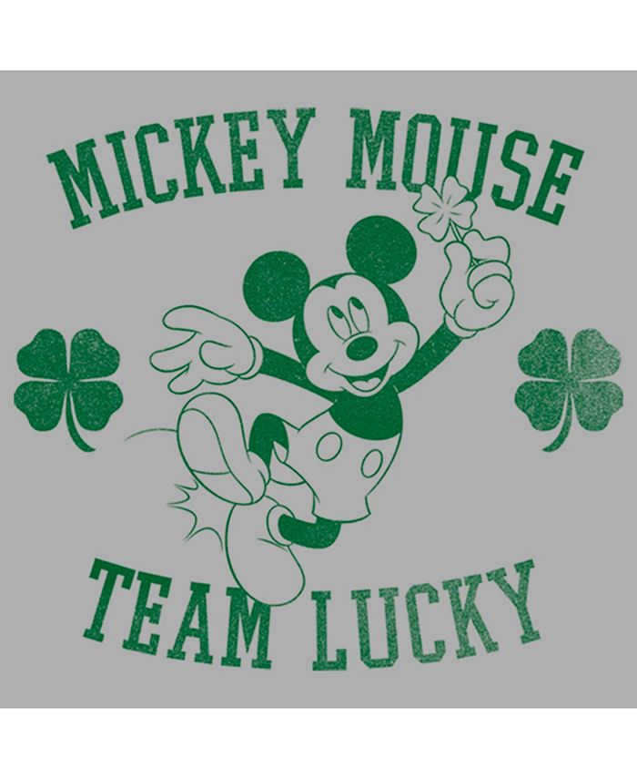Disney Boy's Mickey & Friends Mickey Mouse Team Lucky Child T-Shirt ...
