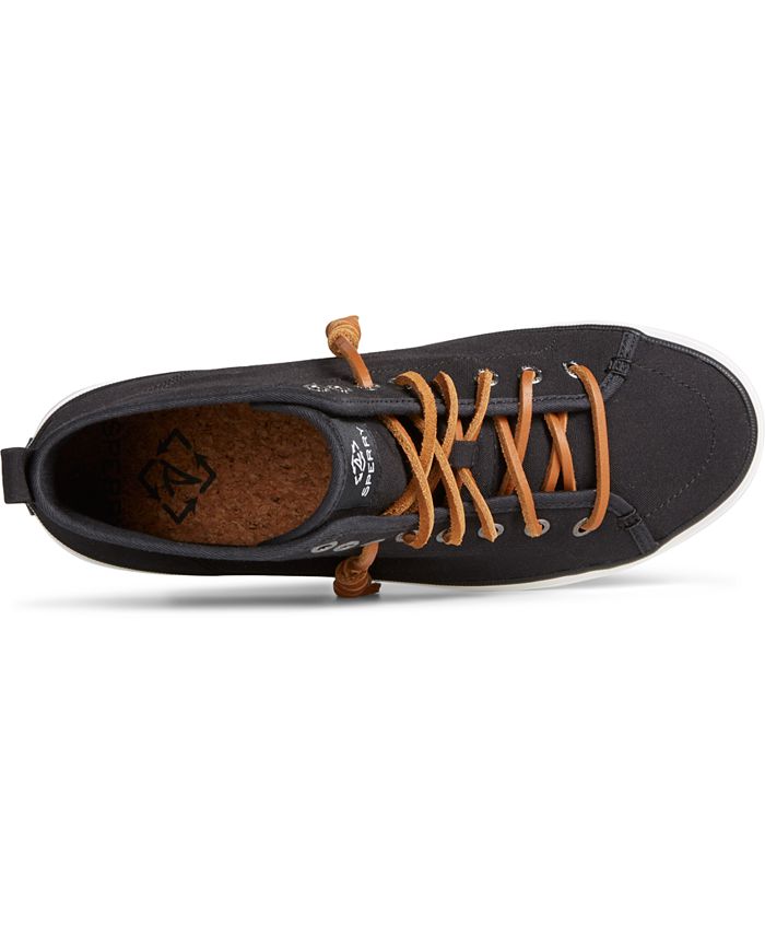 Sperry Women's Crest High Top Textile Sneakers - Macy's