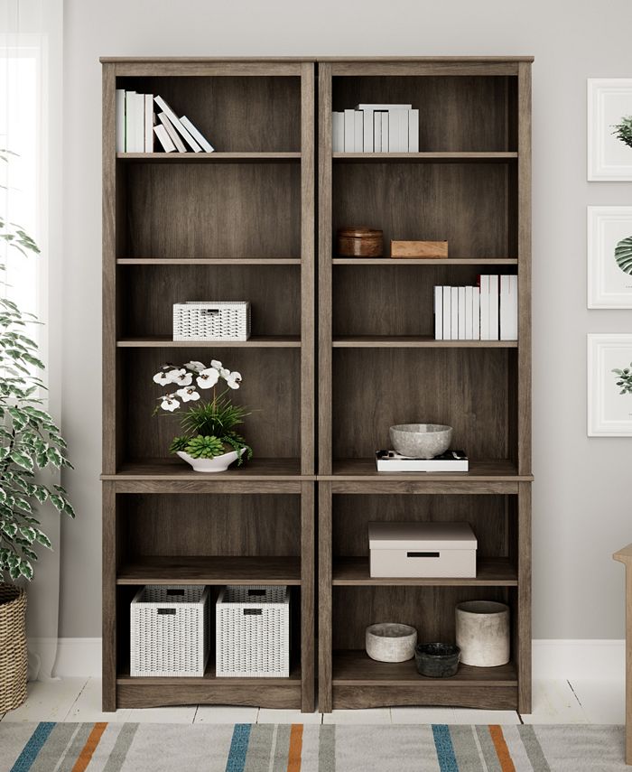 Prepac Tall 6-Shelf Bookcase - Macy's