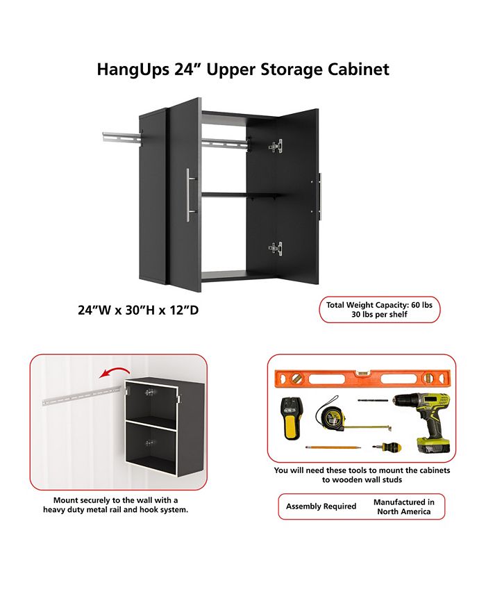 Prepac 24" Hang-ups Upper Storage Cabinet - Macy's