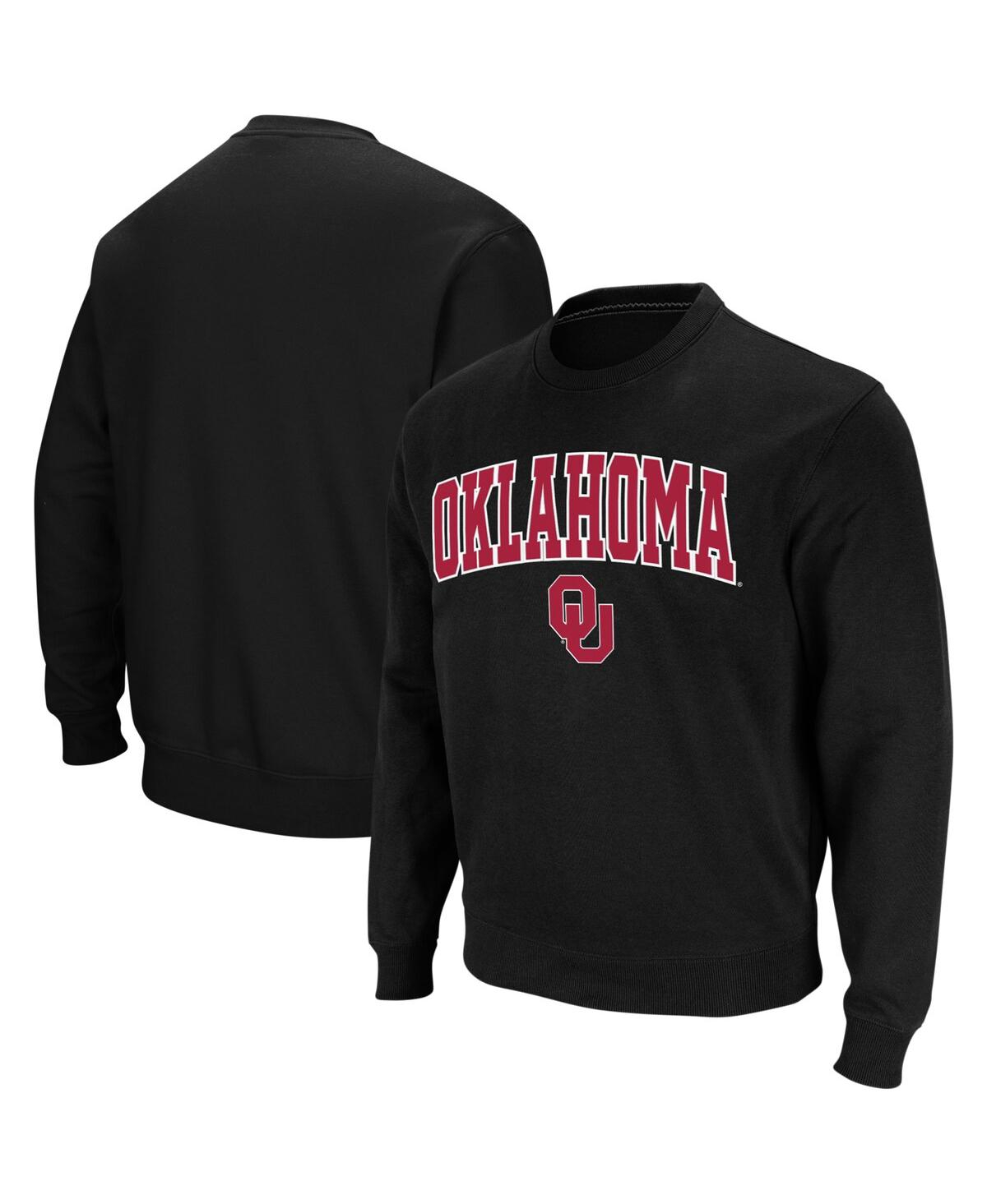 Click here for Colosseum Mens Oklahoma Sooners Arch & Logo Crew N... prices