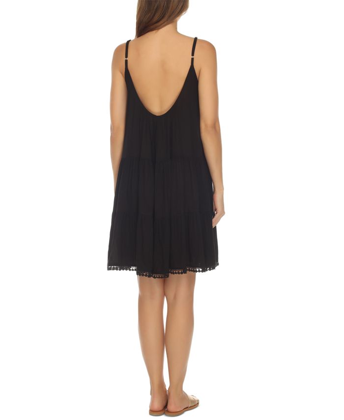 Raviya Women's Tiered Sleeveless Cover-Up Dress & Reviews - Swimsuits ...
