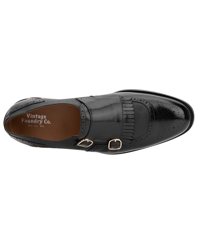 Vintage Foundry Co Men's Bolton Monk Strap Shoes - Macy's